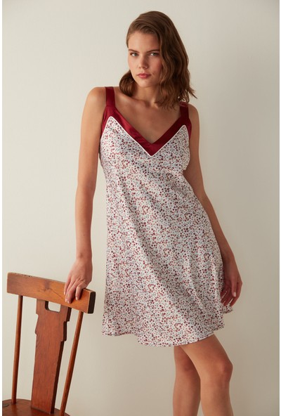 Penti Beyaz Daphne Satin Elbise Penti Beyaz Daphne Satin Elbise