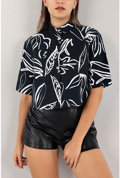 Aksu Yeni Sezon Poplin Dokuma Bayan Gömlek