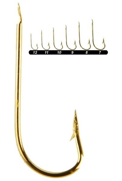 Youvella 1301 Çapari Model Olta Iğnesi Çapraz 100'LÜ Kutu Sarı Youvella 1301 Çapari Model Olta Iğnesi Çapraz 100'LÜ Kutu Sarı
