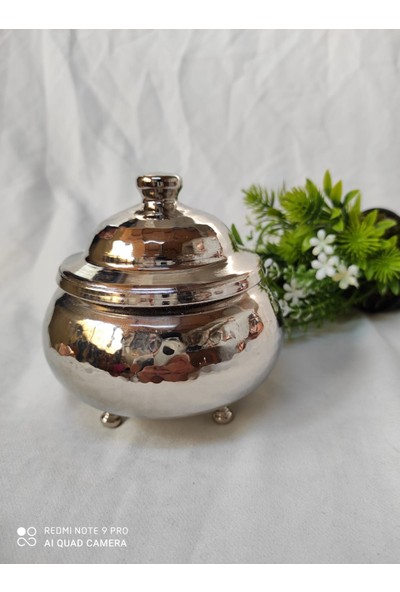 Osmanlı Bakırcılık El Yapımı Bakır Şekerlik