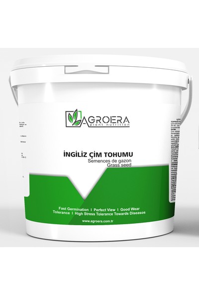 Agroera Ingiliz Çim Tohumu (Lolium Perenne) Yaz Kış Yeşil Uzun Ömürlü 8 Kg. Agroera Ingiliz Çim Tohumu (Lolium Perenne) Yaz Kış Yeşil Uzun Ömürlü 8 Kg.