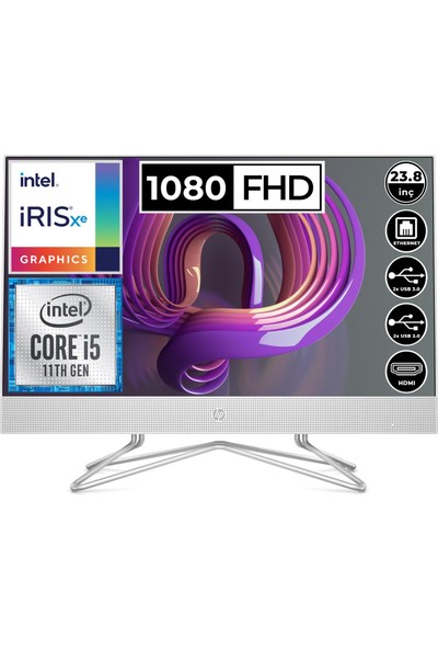 Hp 24-DF1000NT 689V0EA I5-1135G7 8gb 1TB+256SSD 23.8 Hp 24-DF1000NT 689V0EA I5-1135G7 8gb 1TB+256SSD 23.8