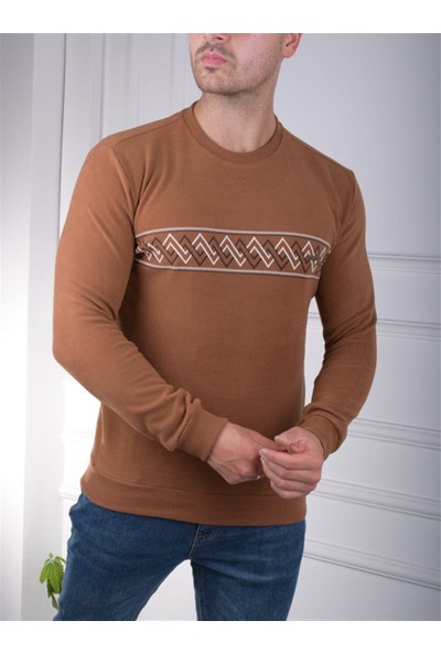 Online Sepetinde Örgü Desenli Erkek Kazak