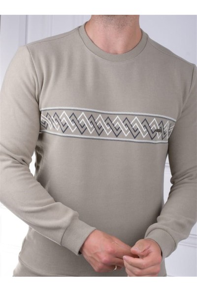 Online Sepetinde Örgü Desenli Erkek Kazak