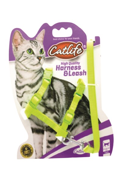 Catlife Kedi Göğüs Tasması ve Gezdirme Catlife Kedi Göğüs Tasması ve Gezdirme