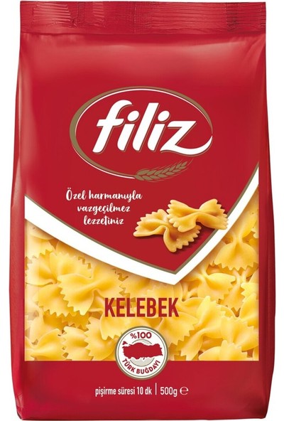 Filiz Makarna Kelebek 500GR x 20 Adet