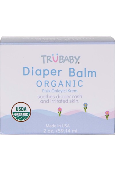Trukid Trubaby Diaber Balm Pişik Kremi 59ML Trukid Trubaby Diaber Balm Pişik Kremi 59ML