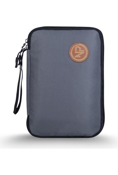 Npo Array Kablo, Makyaj ve Aksesuar Organizer Çantası-Gri