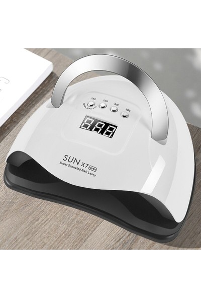 Sun Sunx7 Max Kalıcı Oje ve Protez Tırnak Kurutucu Uv LED Kurutucu 180W 57 Ledli