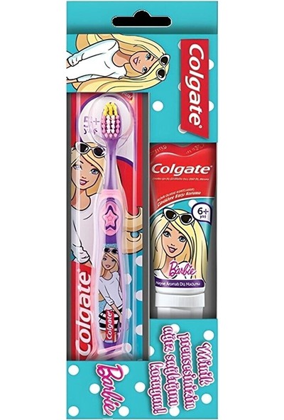 Colgate Barbie Diş Fırçası+Diş Macunu 75ML 6+ Colgate Barbie Diş Fırçası+Diş Macunu 75ML 6+