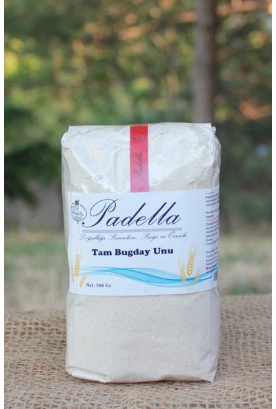 Padella Makarna Tam Buğday Unu 500 gr Padella Makarna Tam Buğday Unu 500 gr