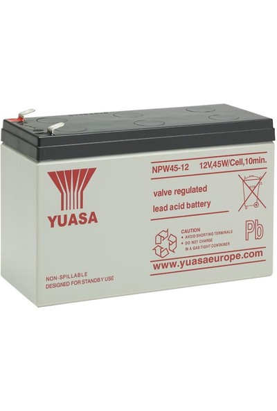 Yuasa 12V 9AH BAKIMSIZ Kuru Akü 02/2022 Üretim Yuasa 12V 9AH BAKIMSIZ Kuru Akü 02/2022 Üretim