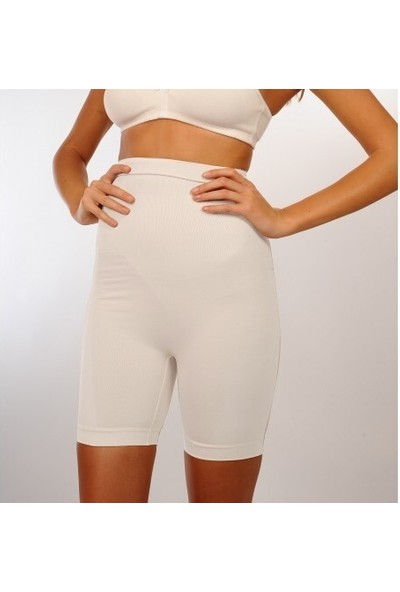 Sema Baby Silikonlu Toparlayıcı Korse - Beyaz Large