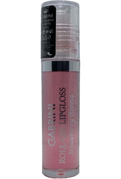 Gabrini Çilek Aromlı Dudak Parlatıcısı Josephglobal Roll-On Lıpgloss 6 Ml