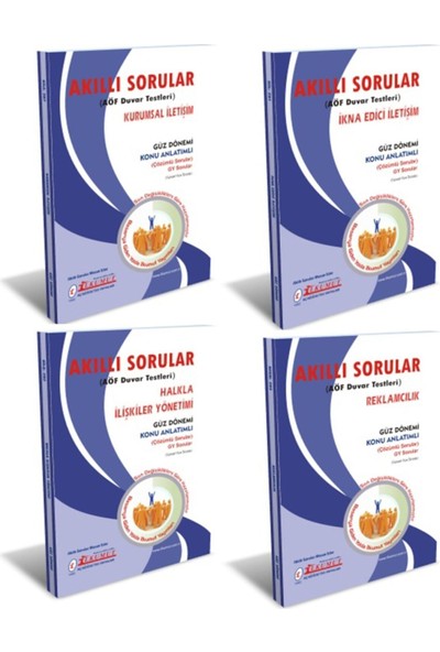 İlkumut Yayıncılık AÖF Halkla İlişkiler ve Reklamcılık 2. Sınıf Güz Dönemi