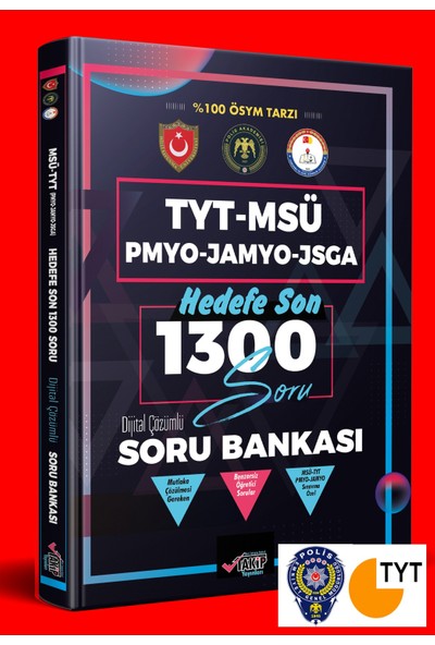Liyakat Yayınları 2023 TYT Soru Bankası-PMYO-Hedefe Son 1300 Soru Liyakat Yayınları 2023 TYT Soru Bankası-PMYO-Hedefe Son 1300 Soru
