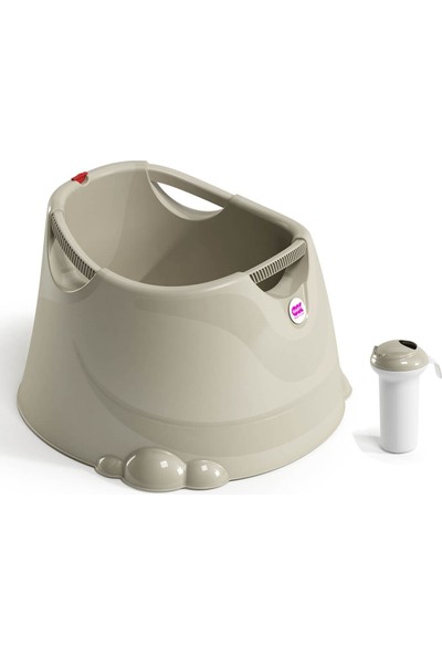 Okbaby Opla Küvet & Splash Bebek Duşu / Gri