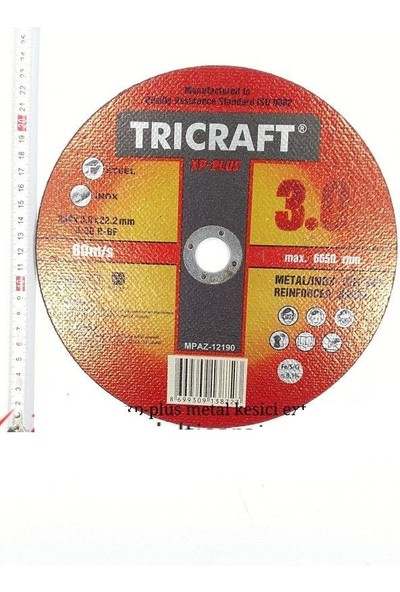 Tricraft Metal Kesici 230X3