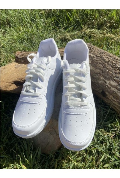 Unisex Günlük Casual Sneaker Ayakkabı Beyaz