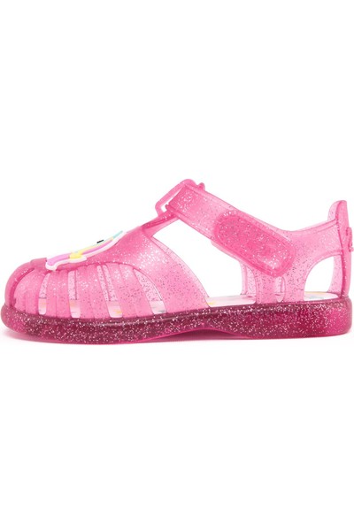 Igor S10279 Tobby Unicorn Çocuk Simli Fuşya Sandalet Igor S10279 Tobby Unicorn Çocuk Simli Fuşya Sandalet