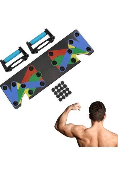 Nzm Çok Fonksiyonlu Katlanabilir Şınav Tahtası Platformu Fitness Spor Kondisyon Sağlama Aleti Nzm Çok Fonksiyonlu Katlanabilir Şınav Tahtası Platformu Fitness Spor Kondisyon Sağlama Aleti