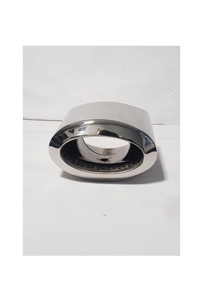 Lionfire Alfa Romeo Paslanmaz Egzoz Başlıgı Yassı Krom Oval Lionfire Alfa Romeo Paslanmaz Egzoz Başlıgı Yassı Krom Oval