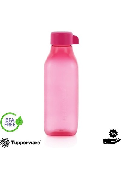 Tupperware Eco 500 ml Şişe Pembe
