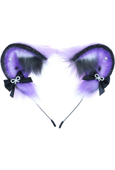 Situ Store Hamster Kulağı Şeklinde Taç - Mor (Yurt Dışından) Situ Store Hamster Kulağı Şeklinde Taç - Mor (Yurt Dışından)
