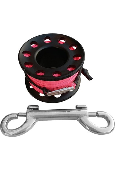 Pz Home Sualtı Batık Mağara Dalış Tech Parmak Makarası Paslanmaz Çelik Cıvata Snap Siyah (Yurt Dışından)