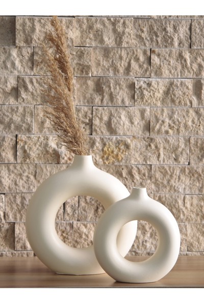 Stonnish Halka Vazo Bohem Set Stonnish Halka Vazo Bohem Set