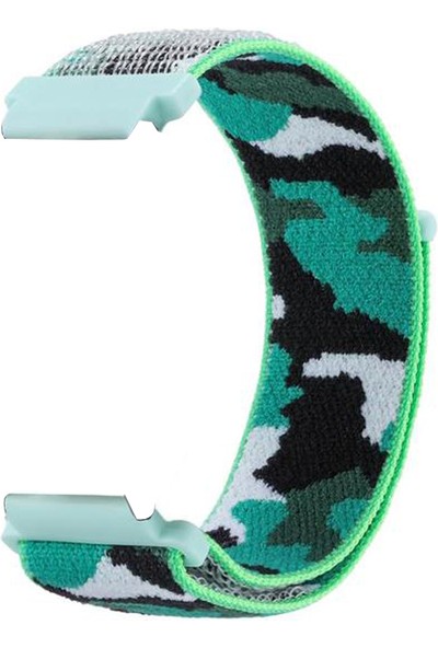 Dlrcase Oneplus Watch Kordon Cırtcırt Asker Desenli Kumaş Ayarlanabilir Mavi Dlrcase Oneplus Watch Kordon Cırtcırt Asker Desenli Kumaş Ayarlanabilir Mavi
