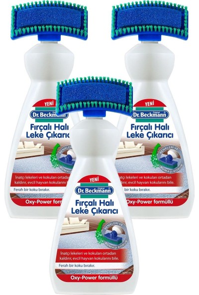 Dr.beckmann Fırcalı Halı Leke Cıkarıcı 650 ml x 3