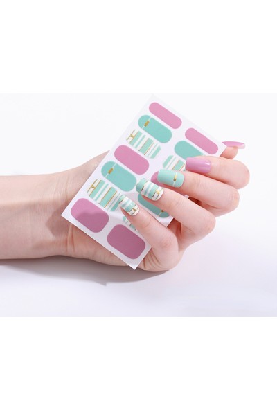 Çizgili Tırnak Etiketi