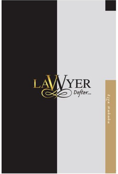 Lawyer Defter - Eşya Hukuku Notlu Öğrenci Defteri Lawyer Defter - Eşya Hukuku Notlu Öğrenci Defteri