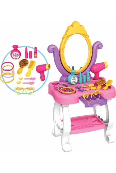 Dede Candy Ken Prenses Güzellik Masası 15 Parça Dede Candy Ken Prenses Güzellik Masası 15 Parça