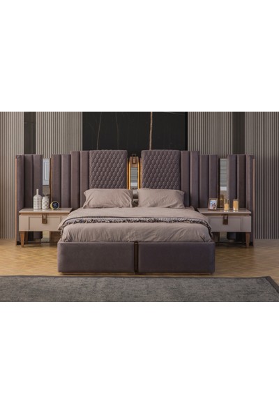 Mobilya Şöleni Atlantis Bazalı Karyola Mobilya Şöleni Atlantis Bazalı Karyola