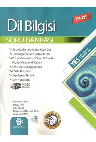 Bilgi Sarmal TYT AYT Dil Bilgisi Soru Bankası 2023 Bilgi Sarmal TYT AYT Dil Bilgisi Soru Bankası 2023