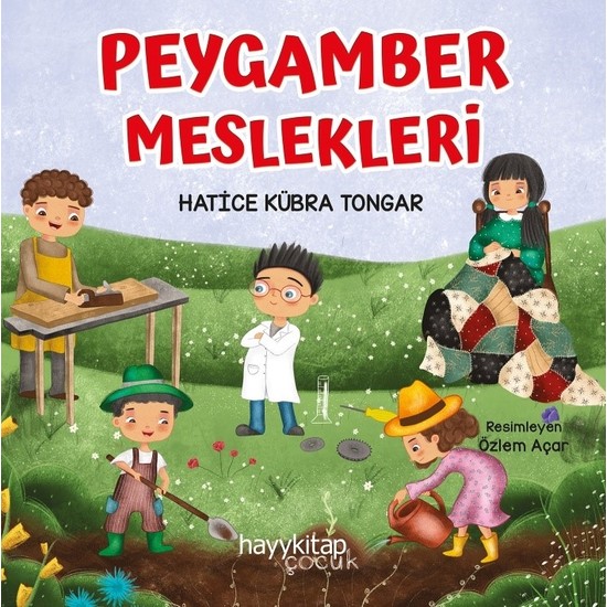 Peygamber Meslekleri 4 Kitap Set - Hatice Kübra Tongar Kitabı