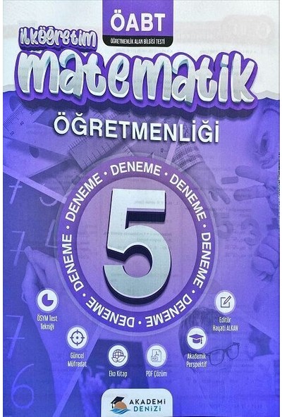 Akademi Denizi Öabt Ilköğretim Matematik Öğretmenliği 5 Deneme Akademi Denizi Öabt Ilköğretim Matematik Öğretmenliği 5 Deneme