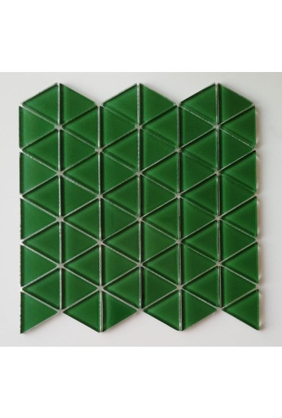 MozaiKristaL Mutfak Tezgah Arası Havuz Zemin Duvar Tüm Yüzeyler Için 48x6MM Üçgen Yeşil Kristal Mozaik MozaiKristaL Mutfak Tezgah Arası Havuz Zemin Duvar Tüm Yüzeyler Için 48x6MM Üçgen Yeşil Kristal Mozaik