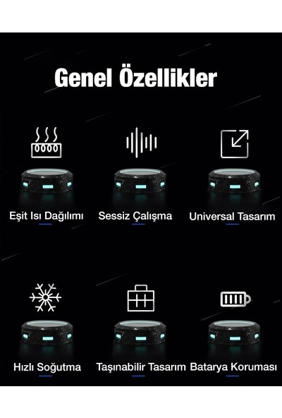 Coofbe Rgb 5-8.45 Inç Dijital Göstergeli Tablet Soğutucu Telefon Gamer Oyuncu Radyatör Soğutma Fanı Coofbe Rgb 5-8.45 Inç Dijital Göstergeli Tablet Soğutucu Telefon Gamer Oyuncu Radyatör Soğutma Fanı