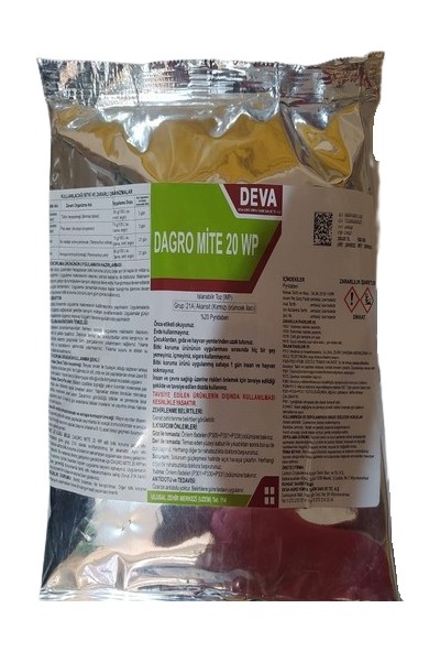 Dagro Mite 20 Wp Bit Bombası 500 gr Dagro Mite 20 Wp Bit Bombası 500 gr