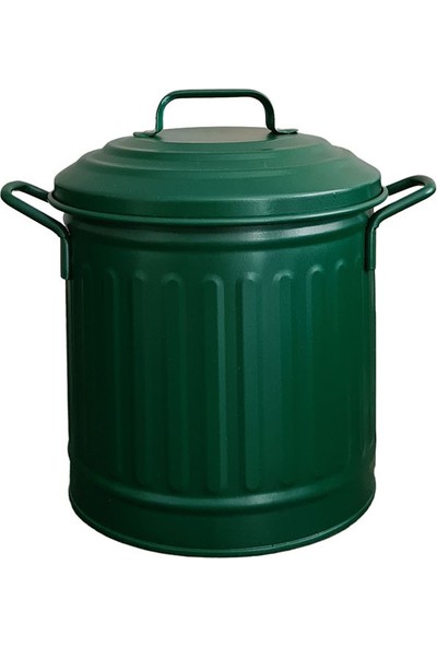 Tezgah Üstü Çöp Kovası 4lt - Koyu Yeşil