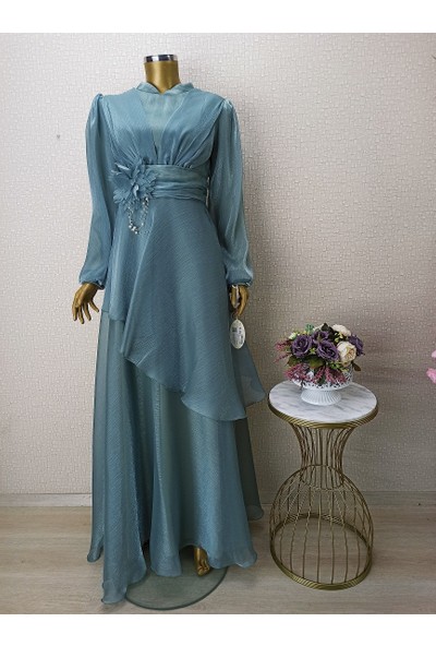 Ensii Qys Abiye Elbise 3048 #22-05#