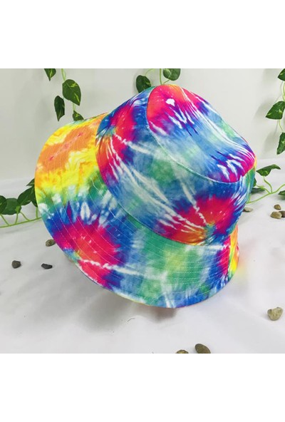 ModaZey Batik Desenli Balıkçı Şapka ModaZey Batik Desenli Balıkçı Şapka