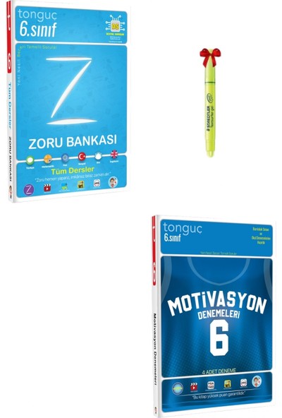 Tonguç Yayınları 6. Sınıf Zoru Bankası ve Motivasyon Deneme Tonguç Yayınları 6. Sınıf Zoru Bankası ve Motivasyon Deneme