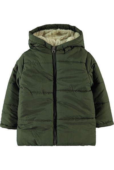Civil Boys Erkek Çocuk Kapüşonlu Mont 2-5 Yaş Haki