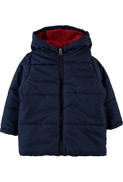 Civil Boys Erkek Çocuk Kapüşonlu Mont 2-5 Yaş Lacivert