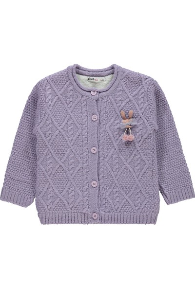 Civil Girls Kız Çocuk Hırka 2-5 Yaş Lila