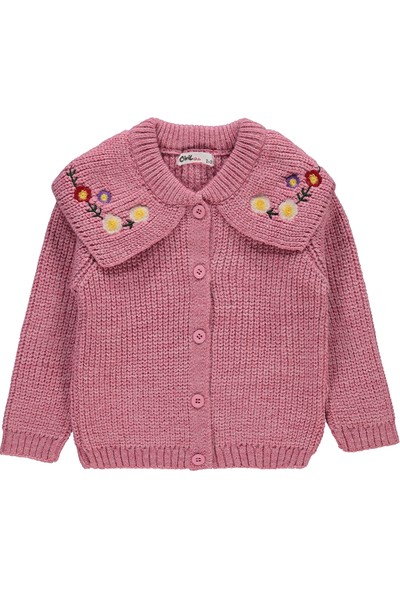 Civil Girls Kız Çocuk Hırka 2-5 Yaş Gül Kurusu